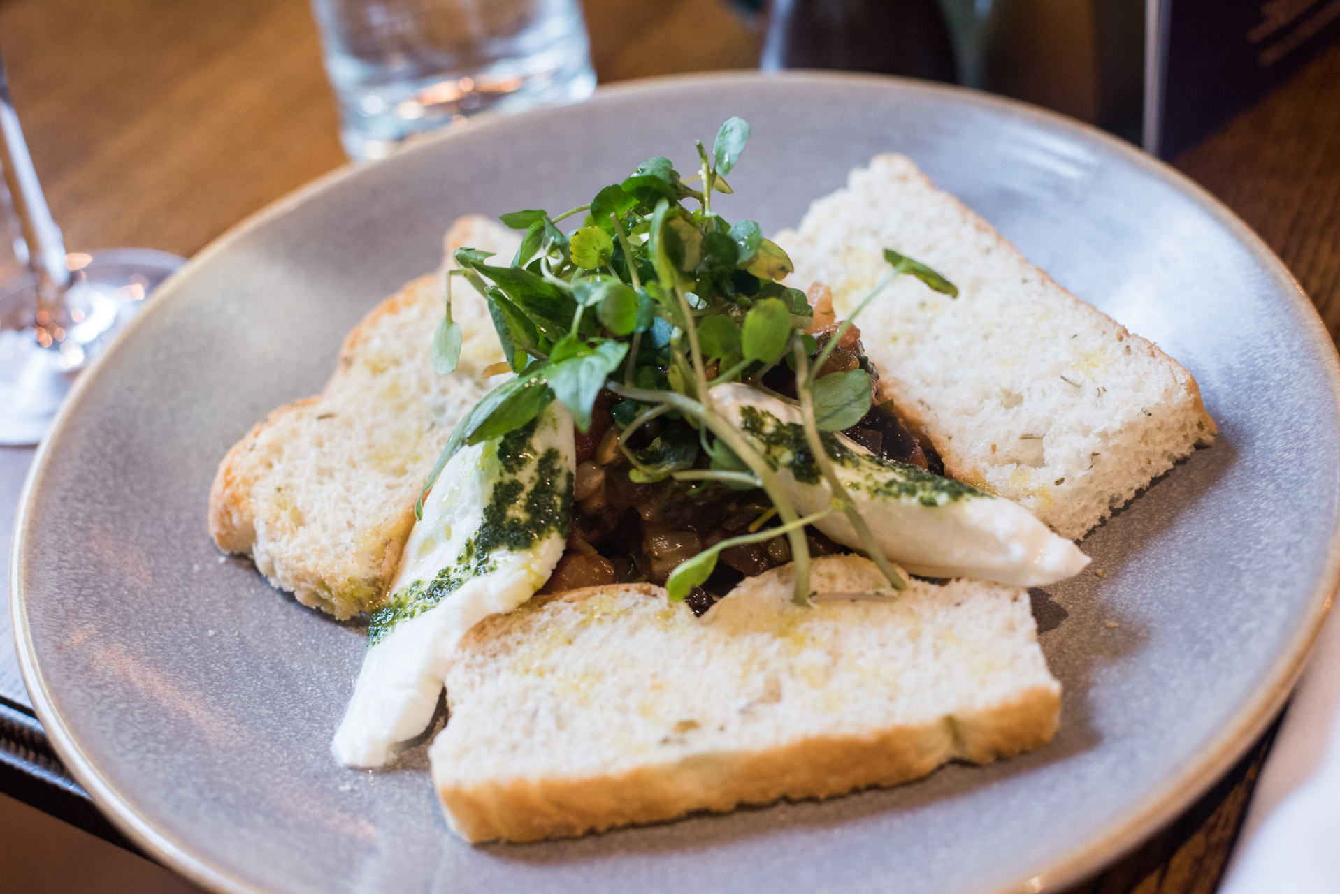 Food at The Telegraph Pub & Restaurant, Moorgate